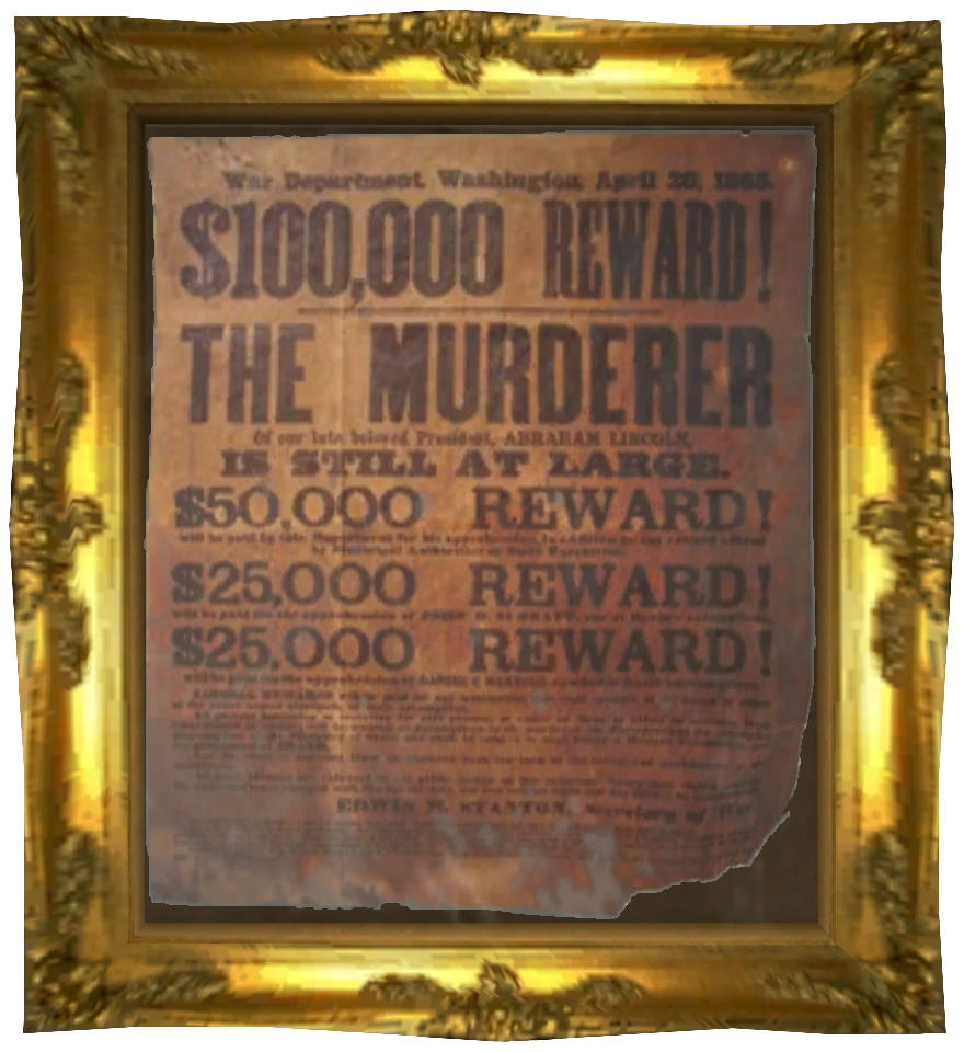 John Wilkes Booth wanted poster | Fallout dnd Wiki | Fandom