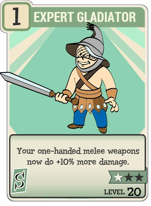 Expert Gladiator | Fallout dnd Wiki | Fandom