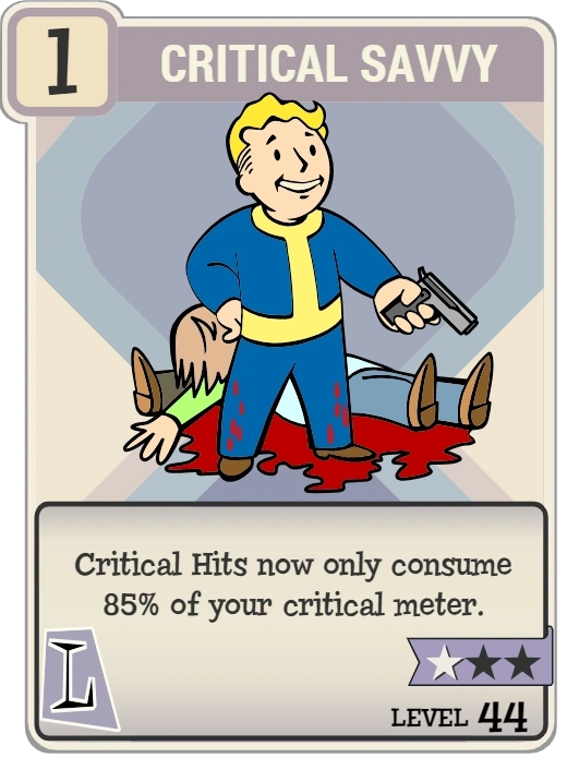 Critical Savvy | Fallout dnd Wiki | Fandom