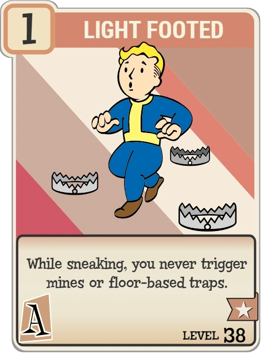Light Footed | Fallout dnd Wiki | Fandom