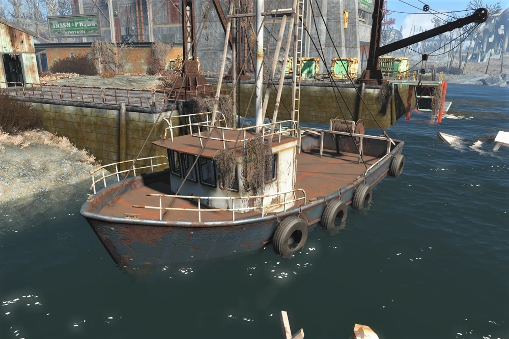 Fishing boat | Fallout dnd Wiki | Fandom
