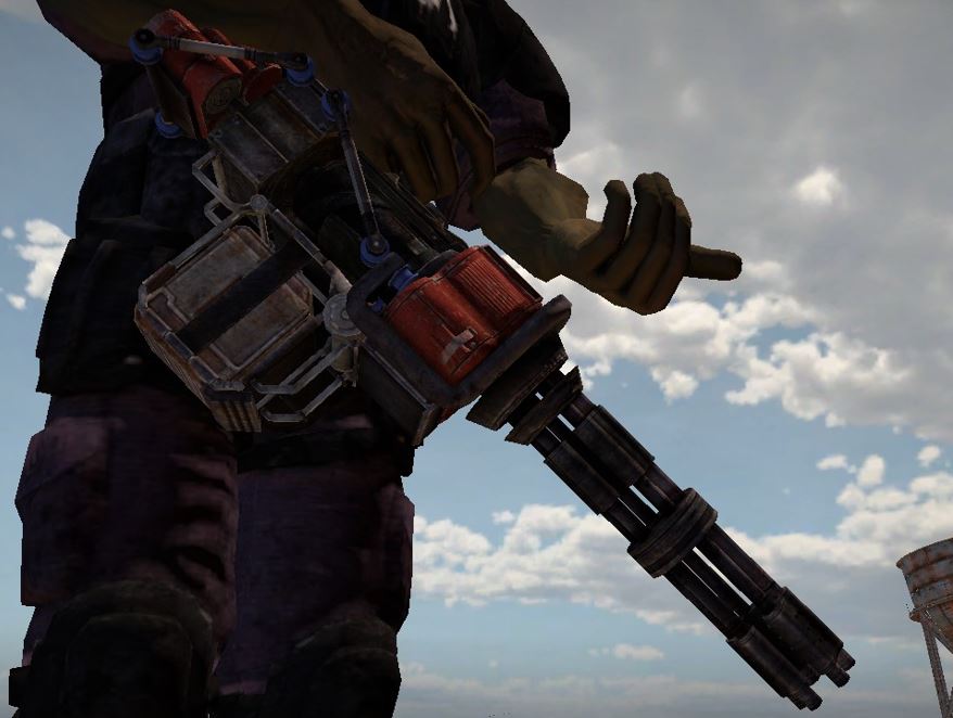 Modified Minigun | Fallout Incursion CGC Wiki | Fandom