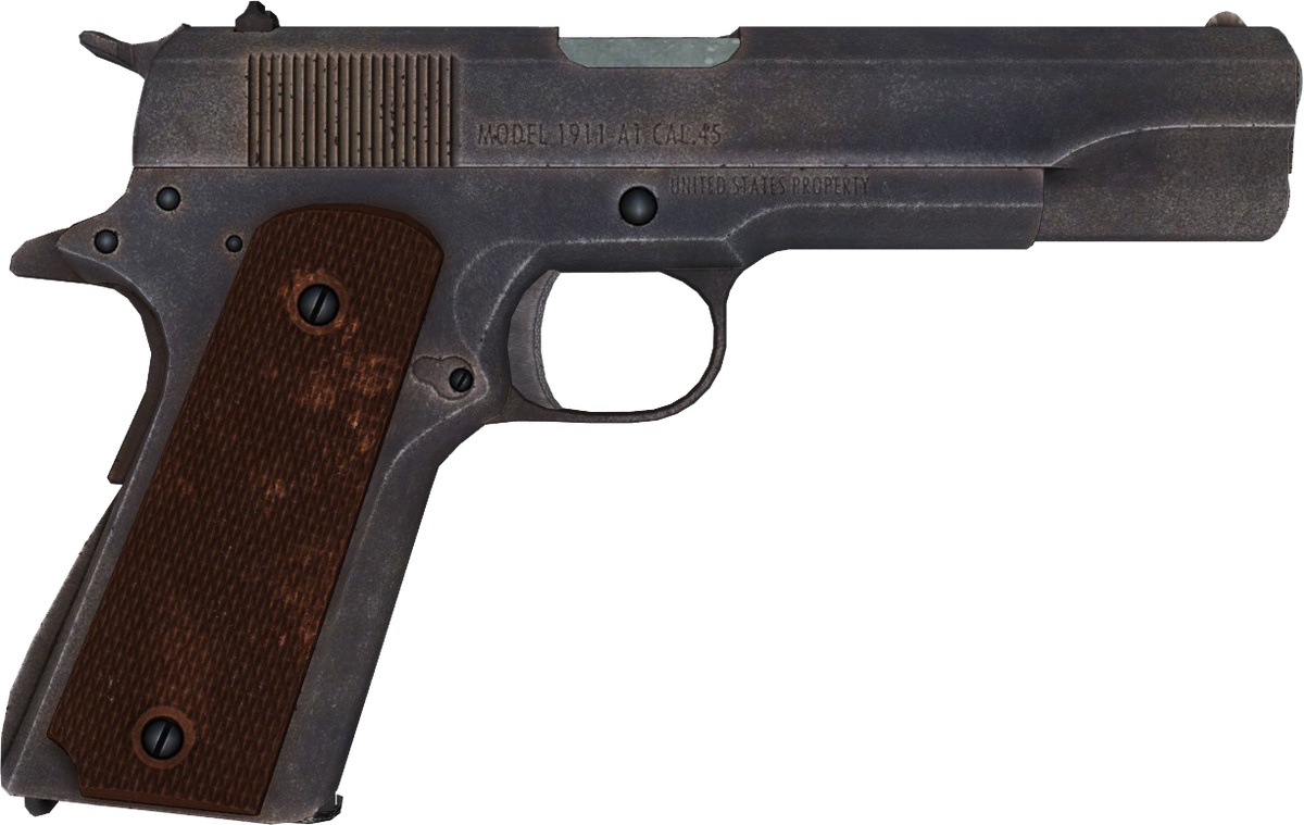 Service pistol | Fallout: The Frontier Wiki | Fandom