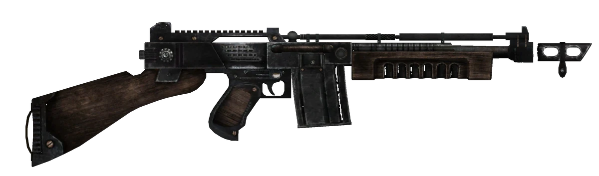 Jonnygun Battle rifle | Fallout: The Frontier Wiki | Fandom