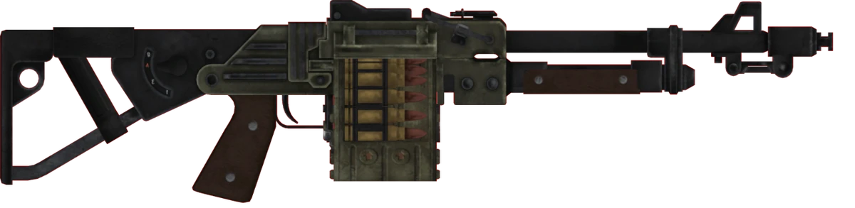 Hefty machine gun | Fallout: The Frontier Wiki | Fandom