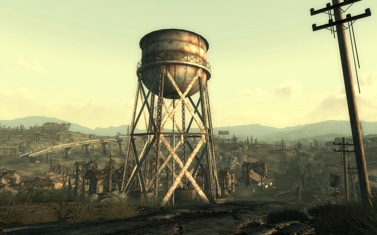 Water tower (Fallout 3) | Fallout Wiki | Fandom