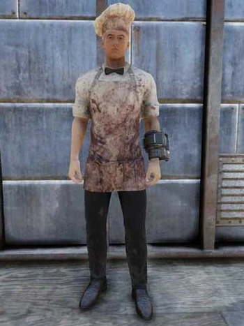 Bloody chef outfit | Fallout Wiki | Fandom