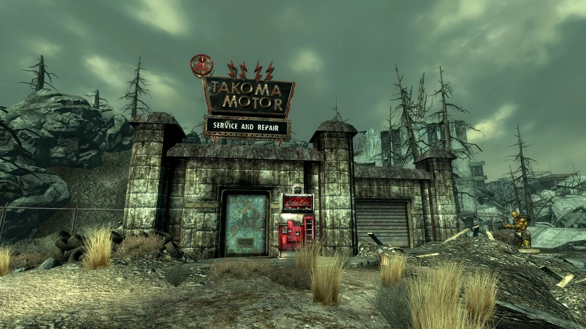 Takoma Motor Service and Repair | Fallout Wiki | Fandom