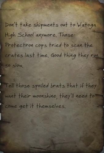 Watoga High School (note) | Fallout Wiki | Fandom