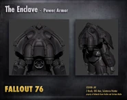 Enclave power armor paint | Fallout Wiki | Fandom