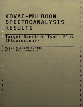 Mutated flora: Flux {fluorescent} | Fallout Wiki | Fandom
