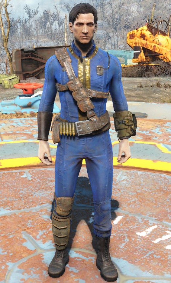 Fallout 4 Unique Leather Armor Demontaras