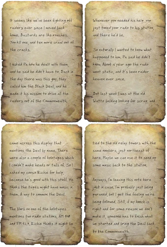 Connie's note | Fallout Wiki | Fandom