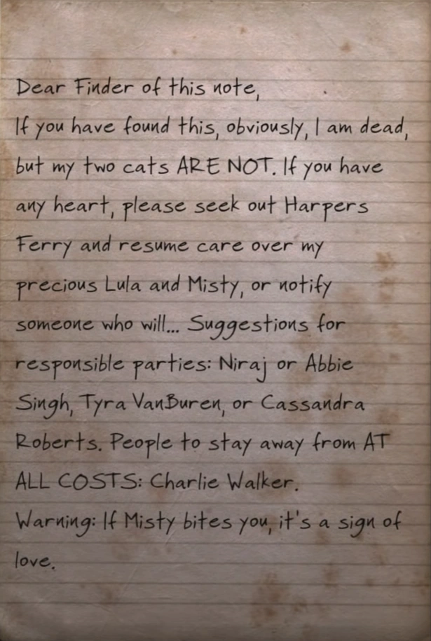 Courtney's note | Fallout Wiki | Fandom