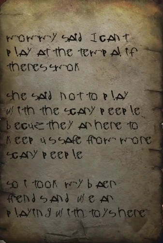 Child's note | Fallout Wiki | Fandom