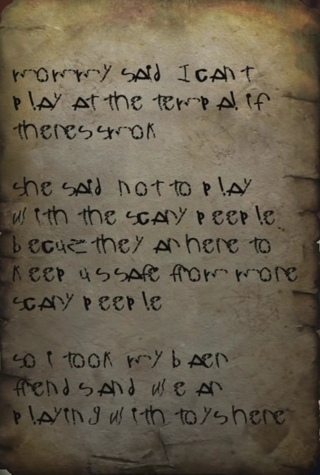 Child's note | Fallout Wiki | Fandom