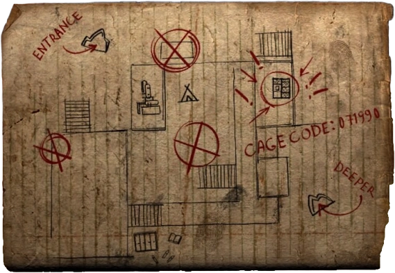 Crane's map | Fallout Wiki | Fandom