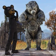 Black bear mascot outfit | Fallout Wiki | Fandom