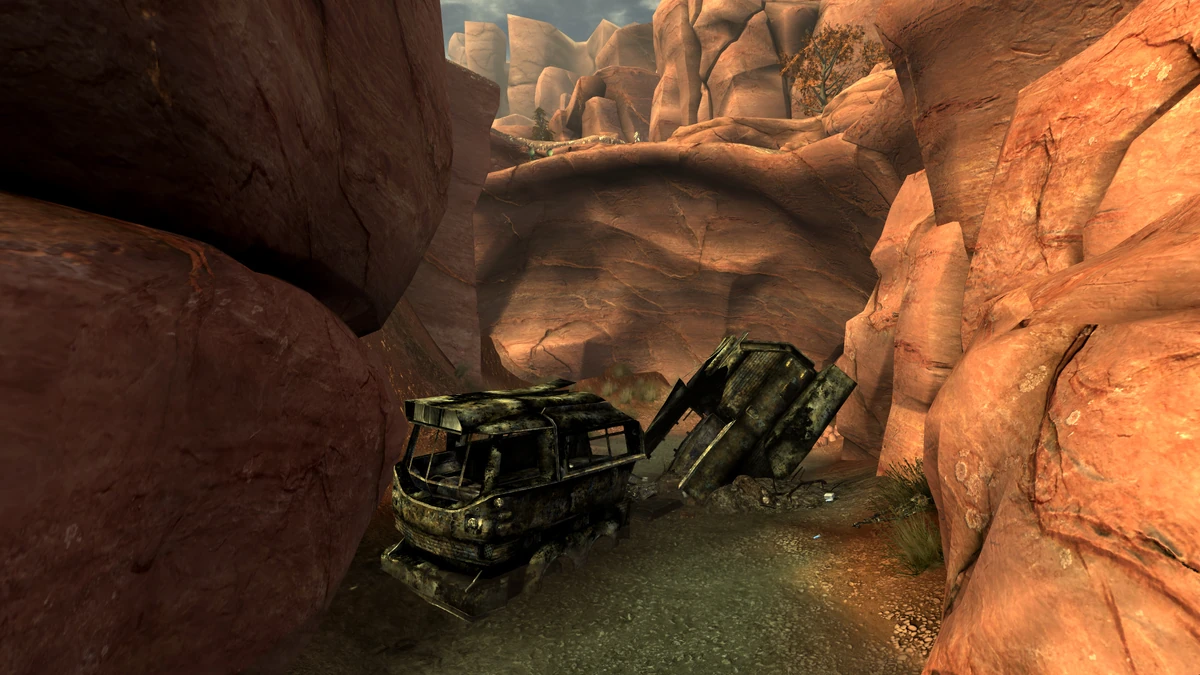 Crashed scout bus | Fallout Wiki | Fandom