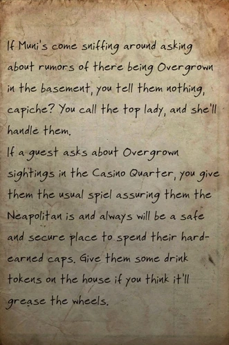 Front desk note | Fallout Wiki | Fandom