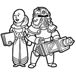 fallout new vegas coloring pages