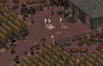 Something strange is happening at the farm northeast of Modoc ...