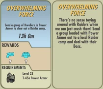 Overwhelming Force | Fallout Wiki | Fandom