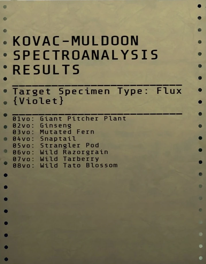 Mutated flora: Flux {violet} | Fallout Wiki | Fandom