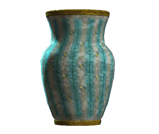 Пустая сине-зелёная цилиндрическая ваза (Fallout 76) | Убежище | Fandom