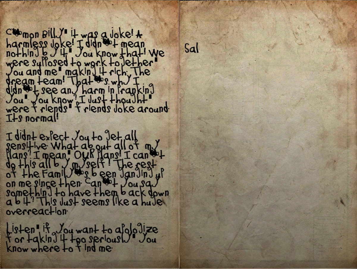 Apology note | Fallout Wiki | Fandom