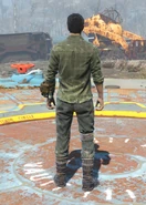 Gunner flannel shirt and jeans | Fallout Wiki | Fandom