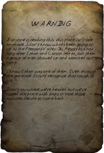 Hunter's warning | Fallout Wiki | Fandom