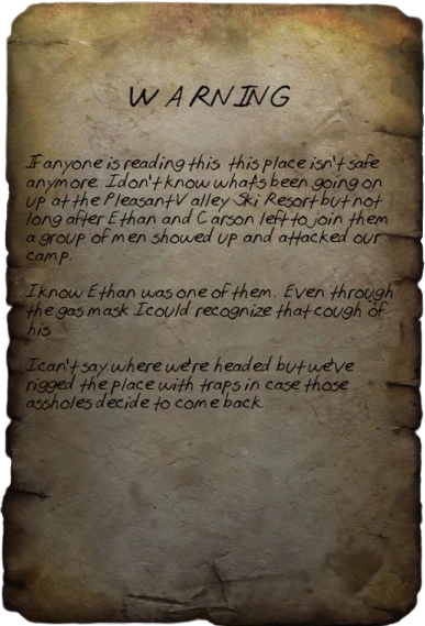 Hunter's warning | Fallout Wiki | Fandom