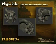 Plague Rider power armor skin | Fallout Wiki | Fandom