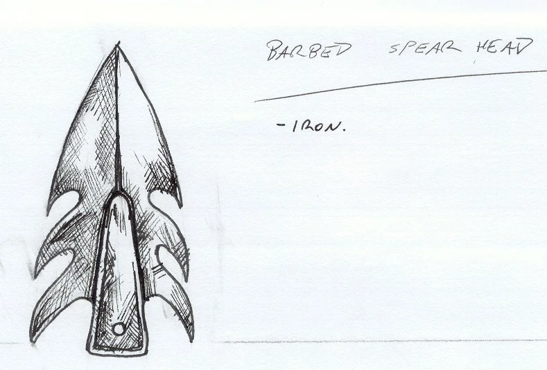 Barbed spear | Fallout Wiki | Fandom