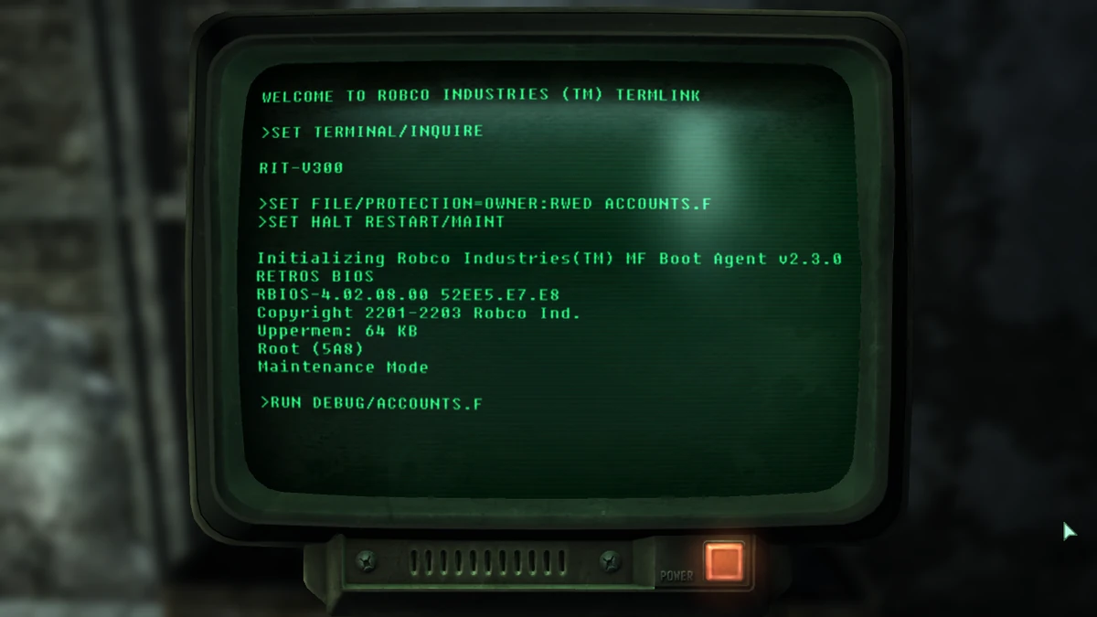 RETROS BIOS | Fallout Wiki | Fandom