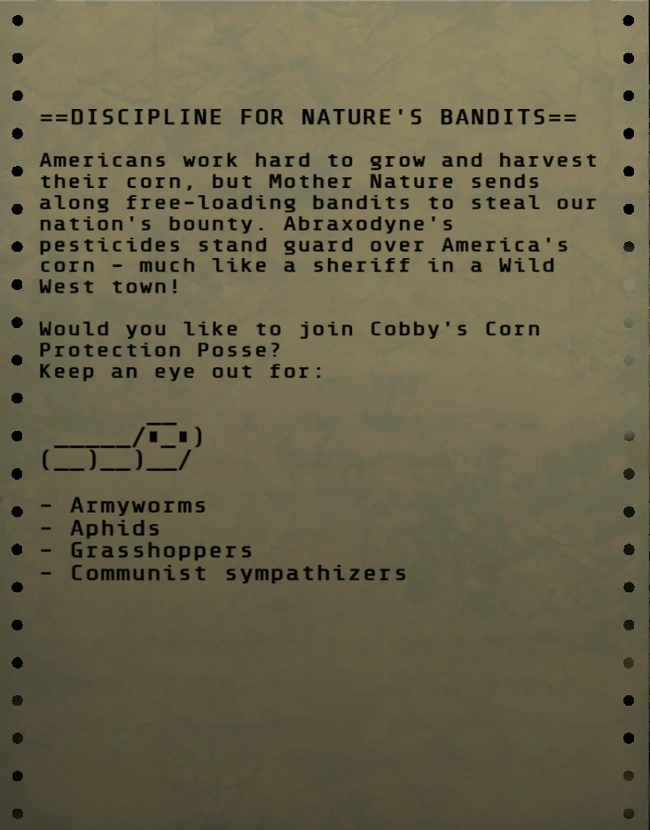 Discipline for nature's bandits | Fallout Wiki | Fandom
