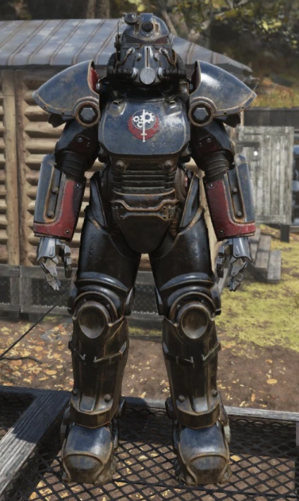 Plan: T-51 power armor Brotherhood paladin paint | Fallout Wiki | Fandom