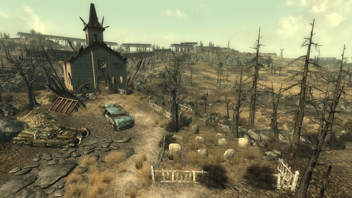 Hallowed Moors Cemetery | Fallout Wiki | Fandom