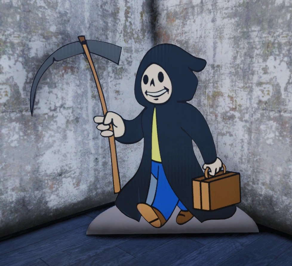 Plan: Grim Reaper Vault-Boy cutout | Fallout Wiki | Fandom