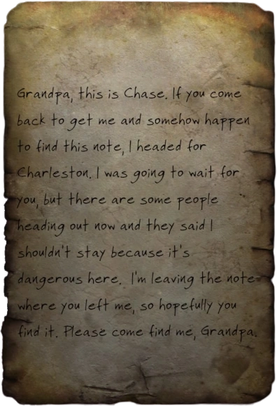 Landon's note | Fallout Wiki | Fandom