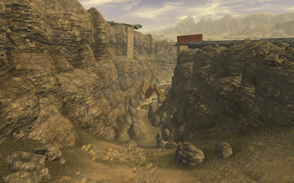 Crescent Canyon east | Fallout Wiki | Fandom