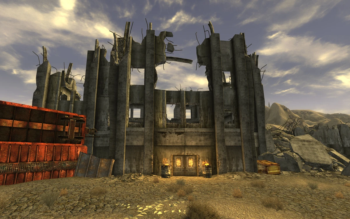 South Vegas ruins east entrance | Fallout Wiki | Fandom