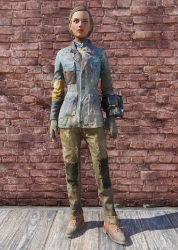 Padded blue jacket (Fallout 76) | Fallout Wiki | Fandom