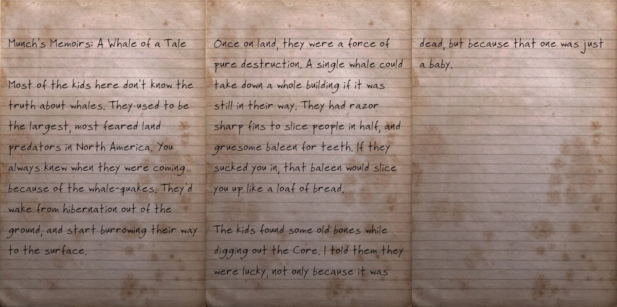 A Whale of a Tale | Fallout Wiki | Fandom