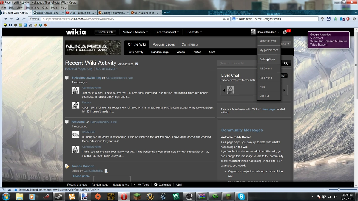 Forum:New Features: Style Switcher/Visual Editing/Navigation Popups ...