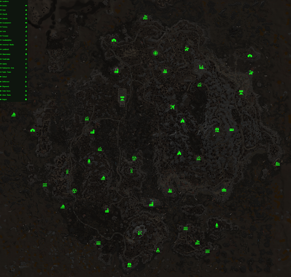 Fallout 4 world map | Fallout Wiki | Fandom