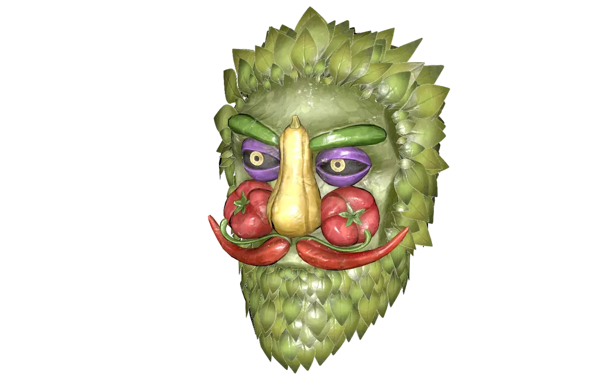 Fasnacht veggie man mask | Fallout Wiki | Fandom