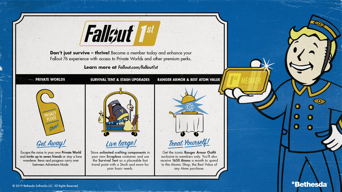 Fallout 1st | Fallout Wiki | Fandom