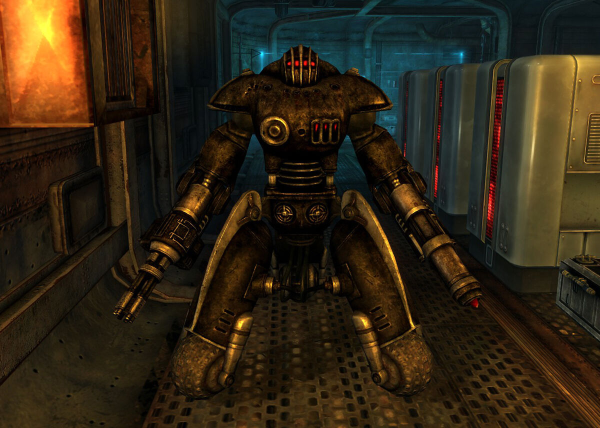 Categoriapersonagens Sentry Bot Fallout Wiki Fandom